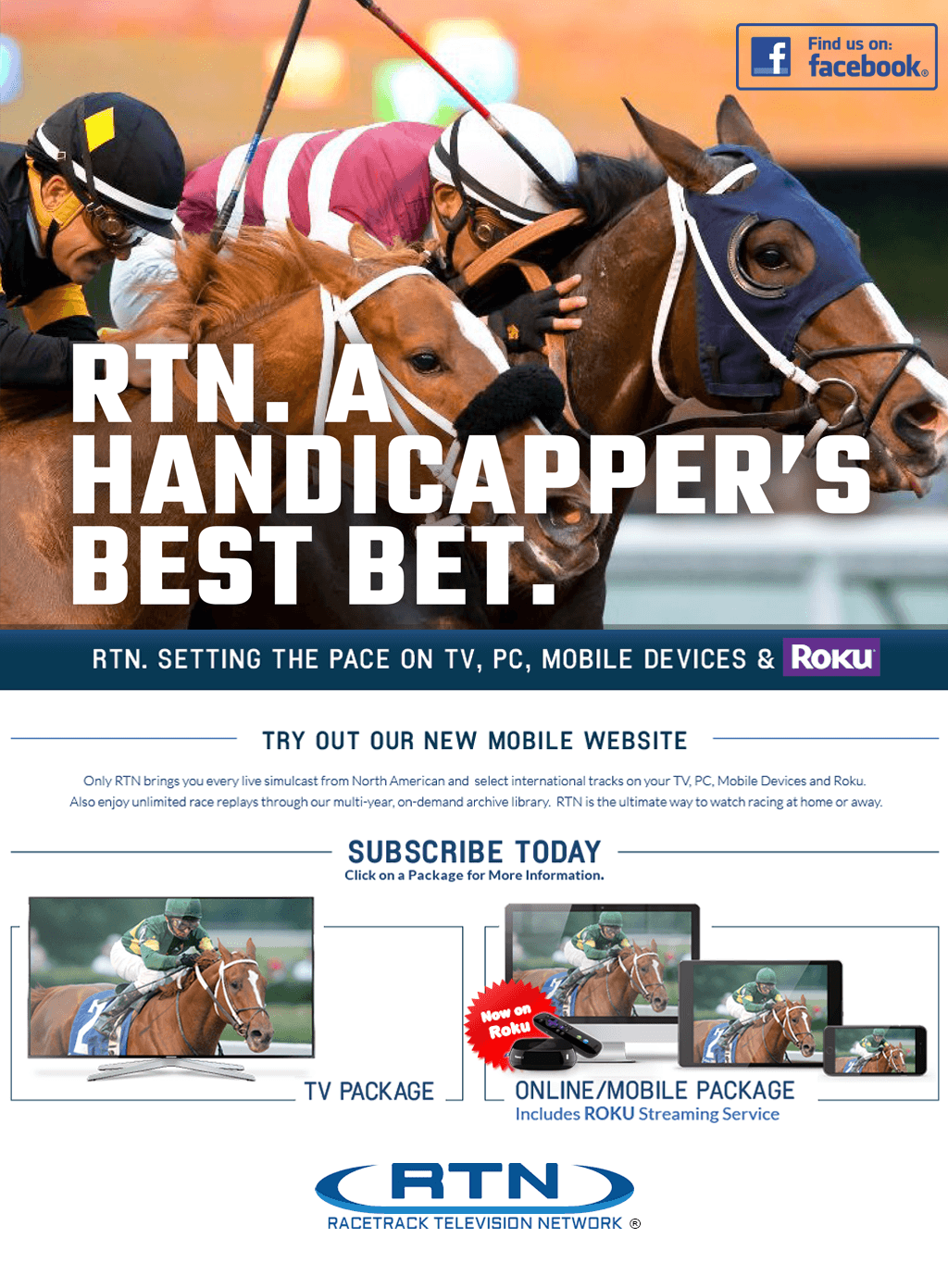 Racetrack Television Network - Home Page